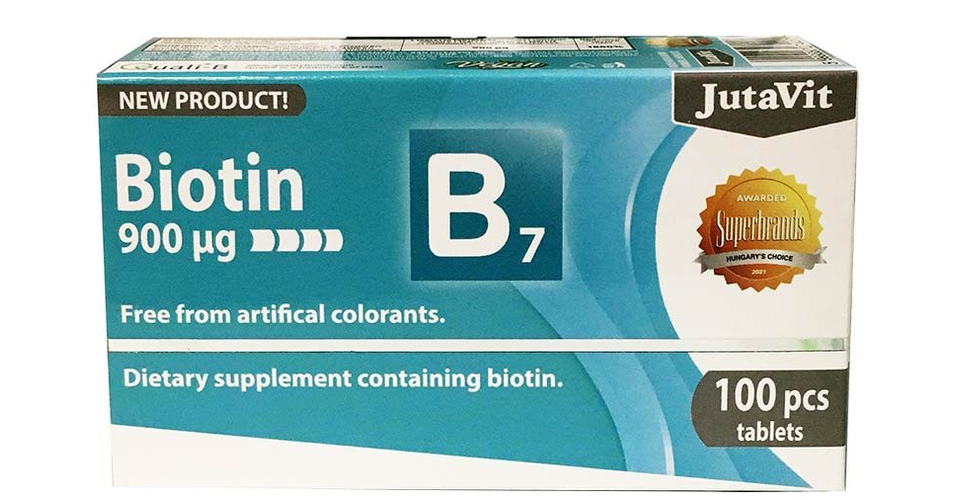 JutaVit Biotin - B7-vitamin tabletta 100db - Multi-vitamin webáruház és ...