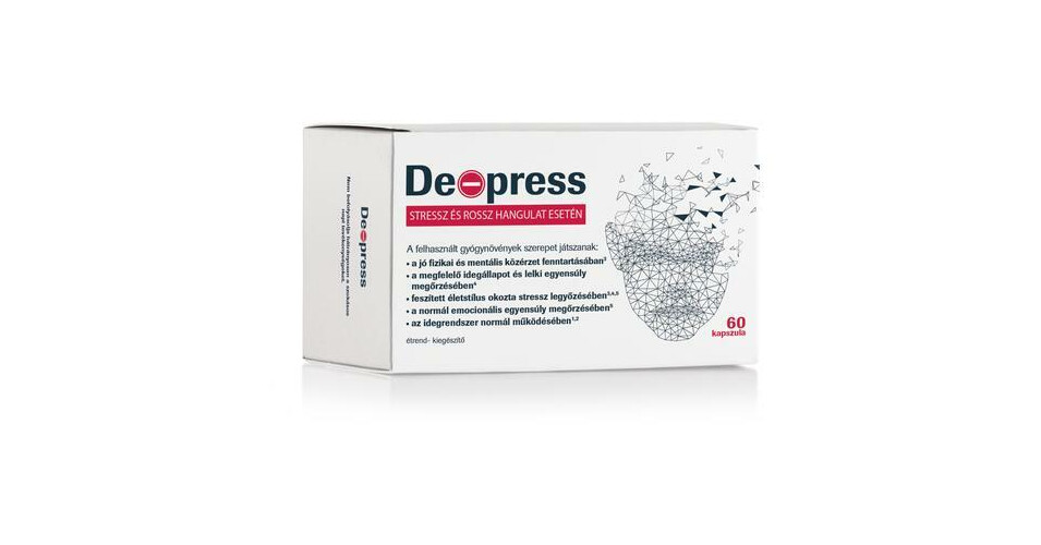 De-Press kapszula 60 db - Multi-vitamin webáruház és Bio Egészség ...