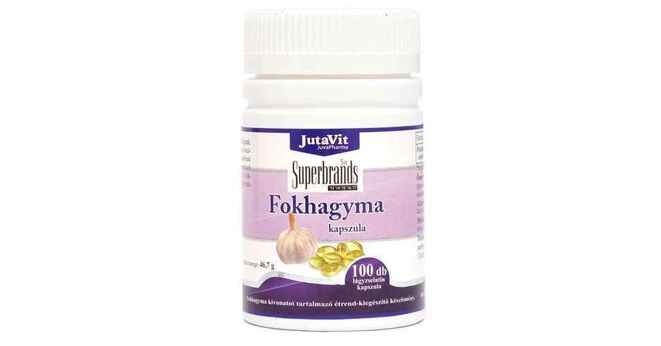 Fokhagyma kapszula 420 mg 100 db (Jutavit) - Multi-vitamin webáruház és ...