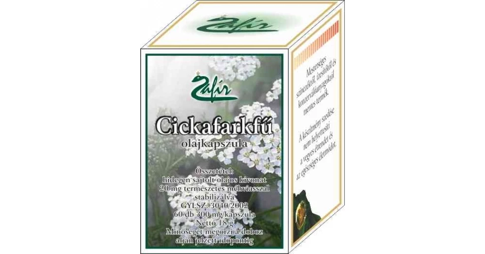 Zafír Cickafark olajkapszula 60 db - Multi-vitamin webáruház és Bio ...