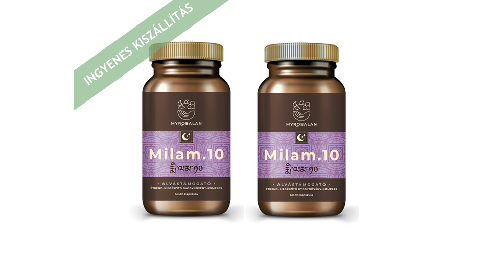 Myrobalan Milam.10 pihentető alvás gyógynövény-komplex 2x60db - Multi ...