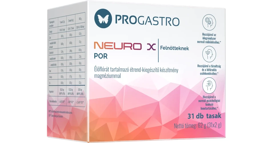 ProGastro Neuro X Élőflórát tartalmazó étrend-kiegészítő készítmény ...