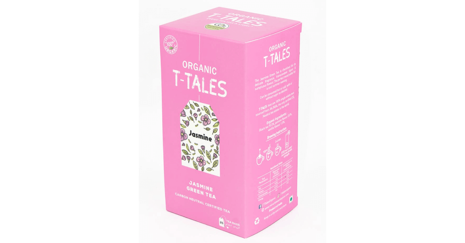 T-Tales Jazmine Green tea 25x2g - Multi-vitamin webáruház és 5 Bio ...