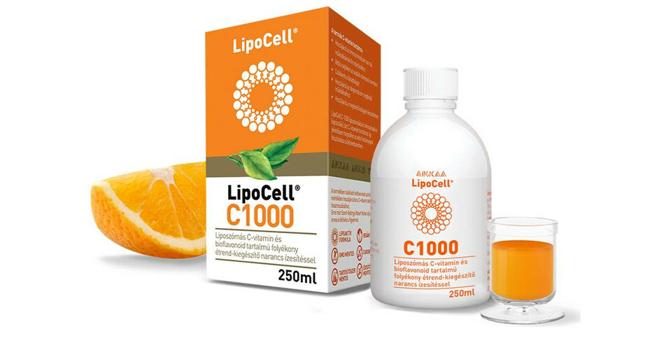 LIPOCELL C1000 narancs ízesítéssel 250ml - Multi-vitamin webáruház és 5 ...