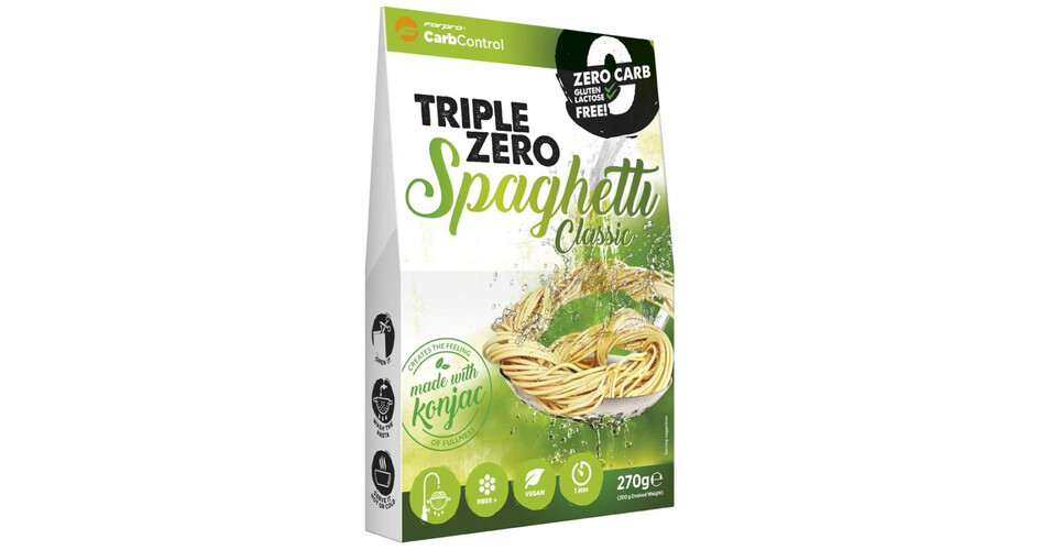 FORPRO TRIPLE ZERO PASTA SPAGHETTI 270g - Multi-vitamin webáruház és ...