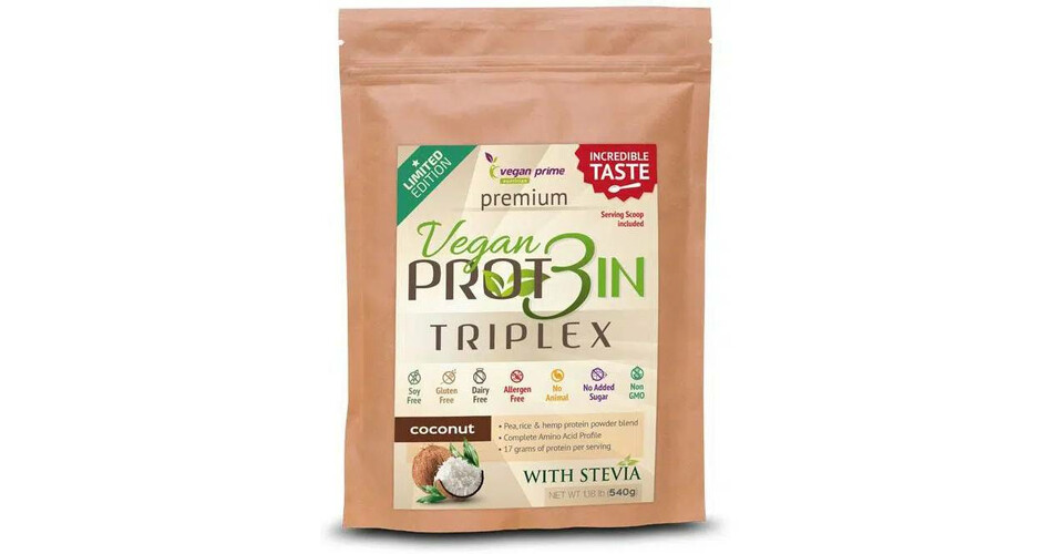 Vegan Prot3in Triplex Kókusz 540 g - Multi-vitamin webáruház és Bio ...