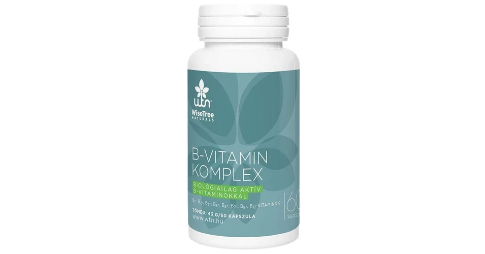 WTN B-vitamin komplex 60db - Multi-vitamin webáruház és Bio Egészség ...