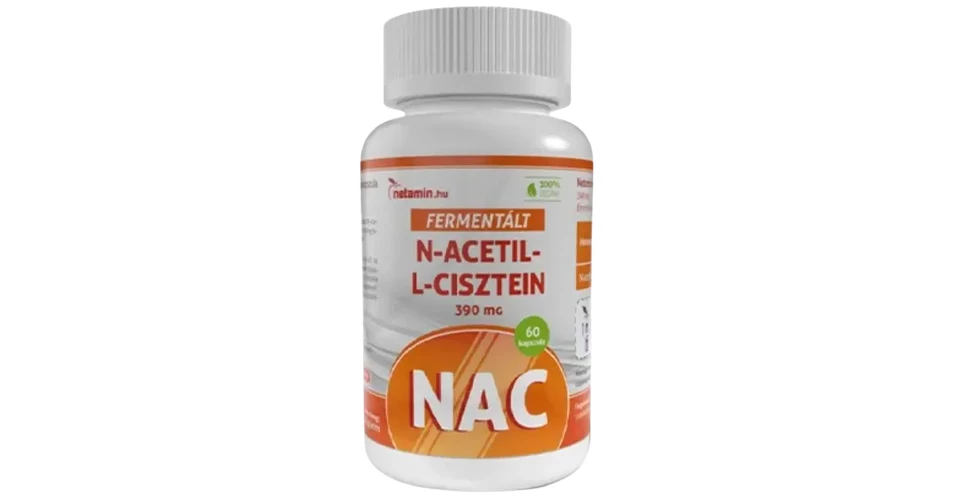 Netamin Fermentált N-Acetil-L-cisztein kapszula 60 db - Multi-vitamin ...