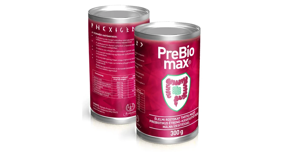 PreBioMax 300g - Glükomannán (konjac) rostanyaggal - Multi-vitamin ...