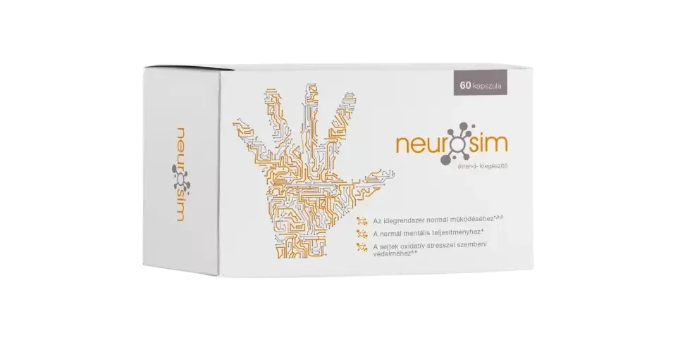 Neurosim kapszula 60db - Multi-vitamin webáruház és Bio Egészség ...