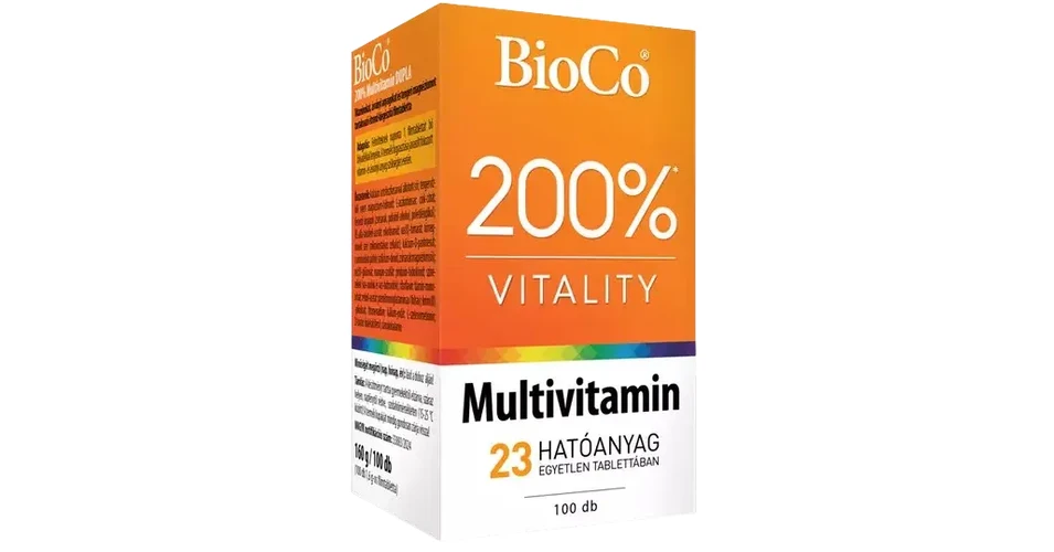 BioCo Multivitamin DUPLA 200% 100db - Multi-vitamin webáruház és Bio ...