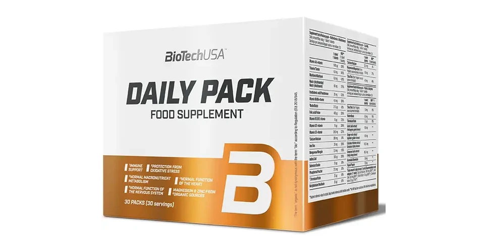 BioTech USA Daily Pack 30 tasak - Multi-vitamin webáruház és Bio ...