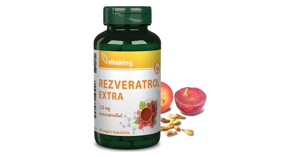 Vitaking Resveratrol Extra Vegan Kapszula 80 db - Multi-vitamin ...