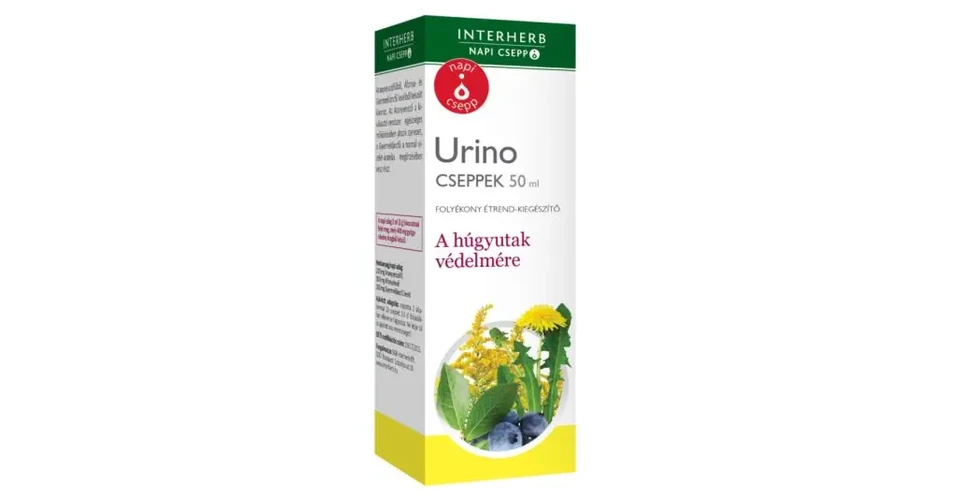 Interherb Napi Csepp Urino cseppek 50 ml - Multi-vitamin webáruház és ...