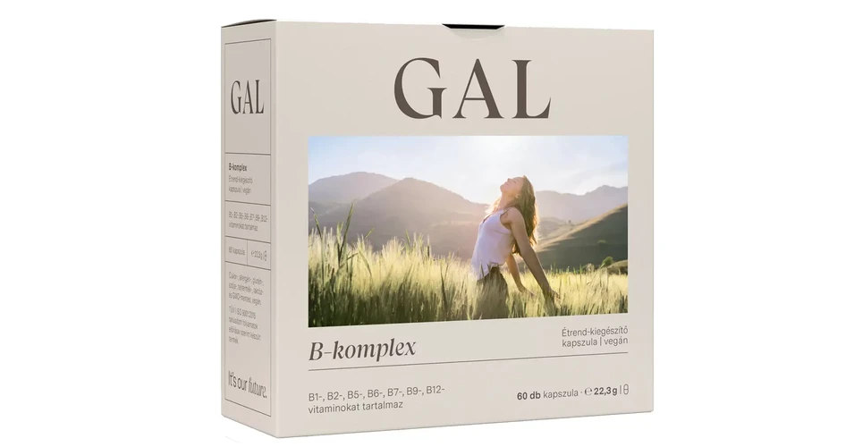 GAL B-komplex vegán kapszula 60dbGal B-Komplex 60db - Multi-vitamin ...