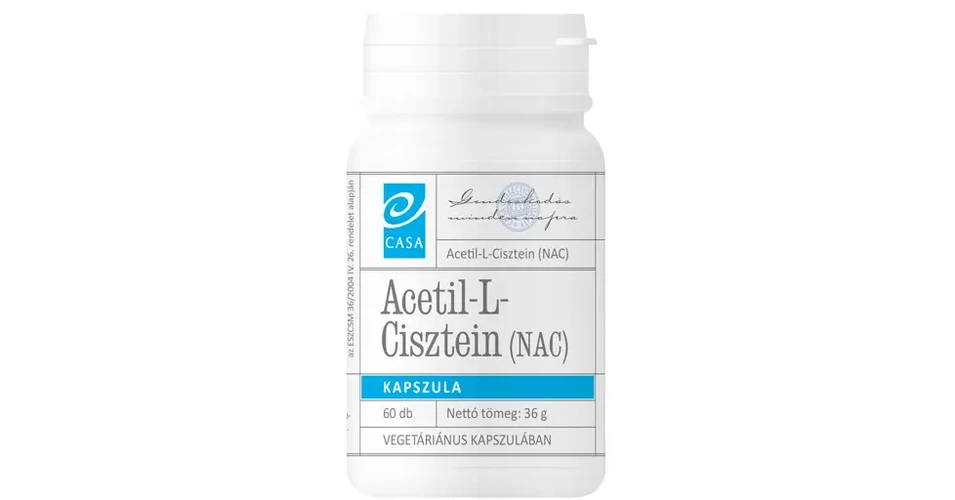 CASA N-Acetil L-Cisztein kapszula 30 db - Multi-vitamin webáruház és 5 ...