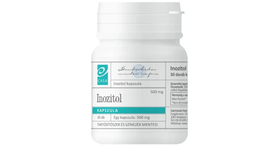 CASA Inozitol kapszula 30 db - Multi-vitamin webáruház és 5 Bio ...